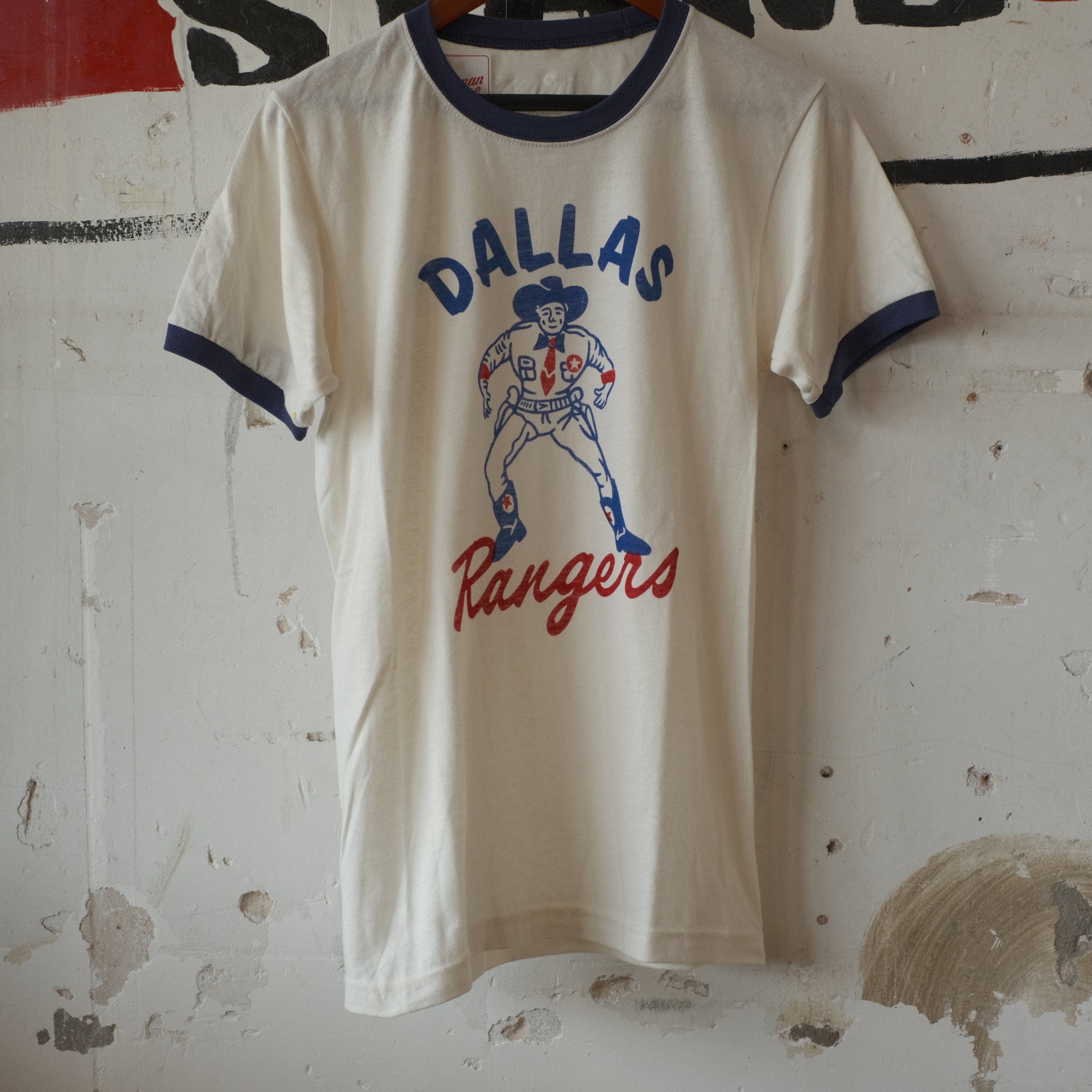 Dallas Rangers Ringer Tee – Norman Roscoe