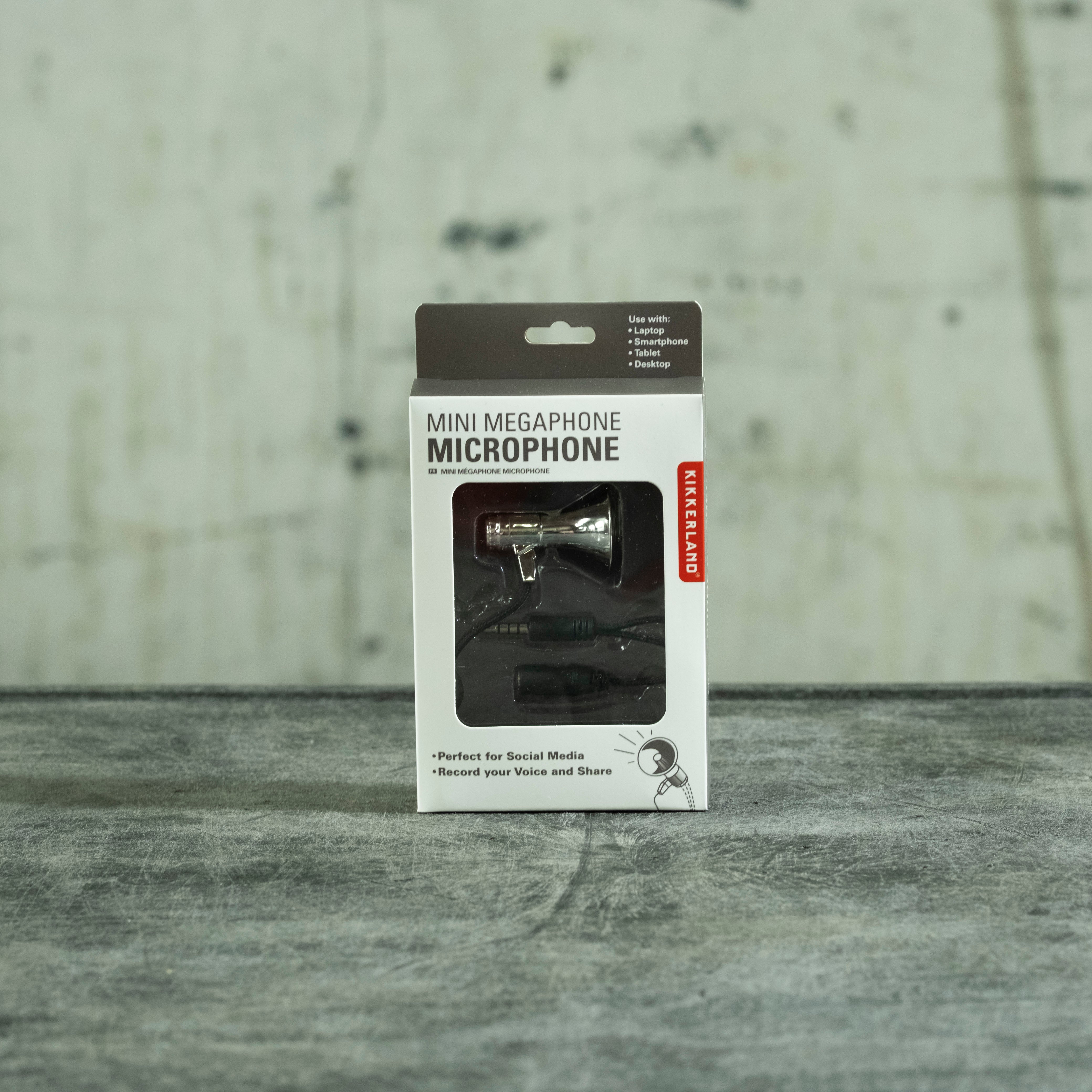 Mini Megaphone Microphone – Norman Roscoe