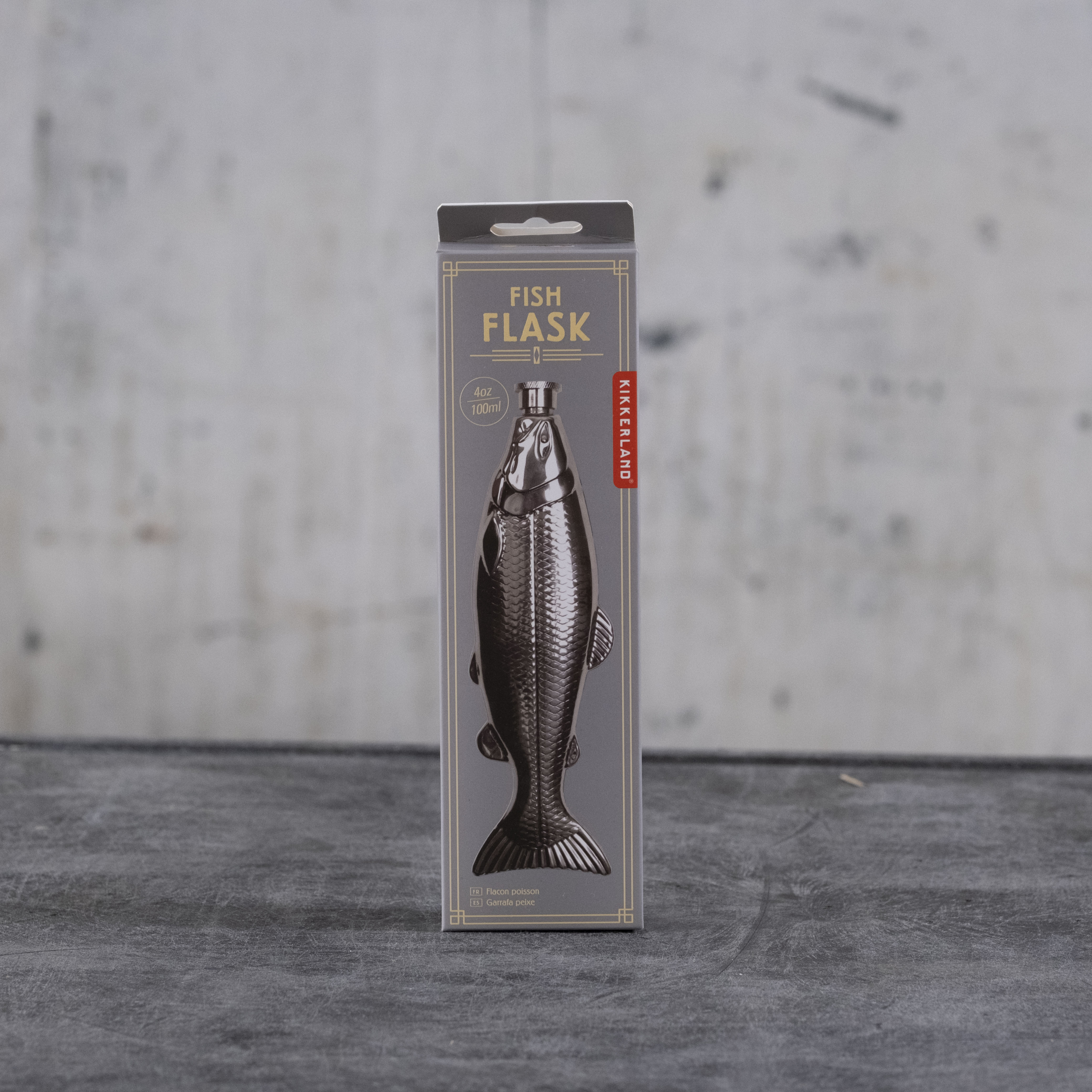 Fish Flask (4oz) – Norman Roscoe