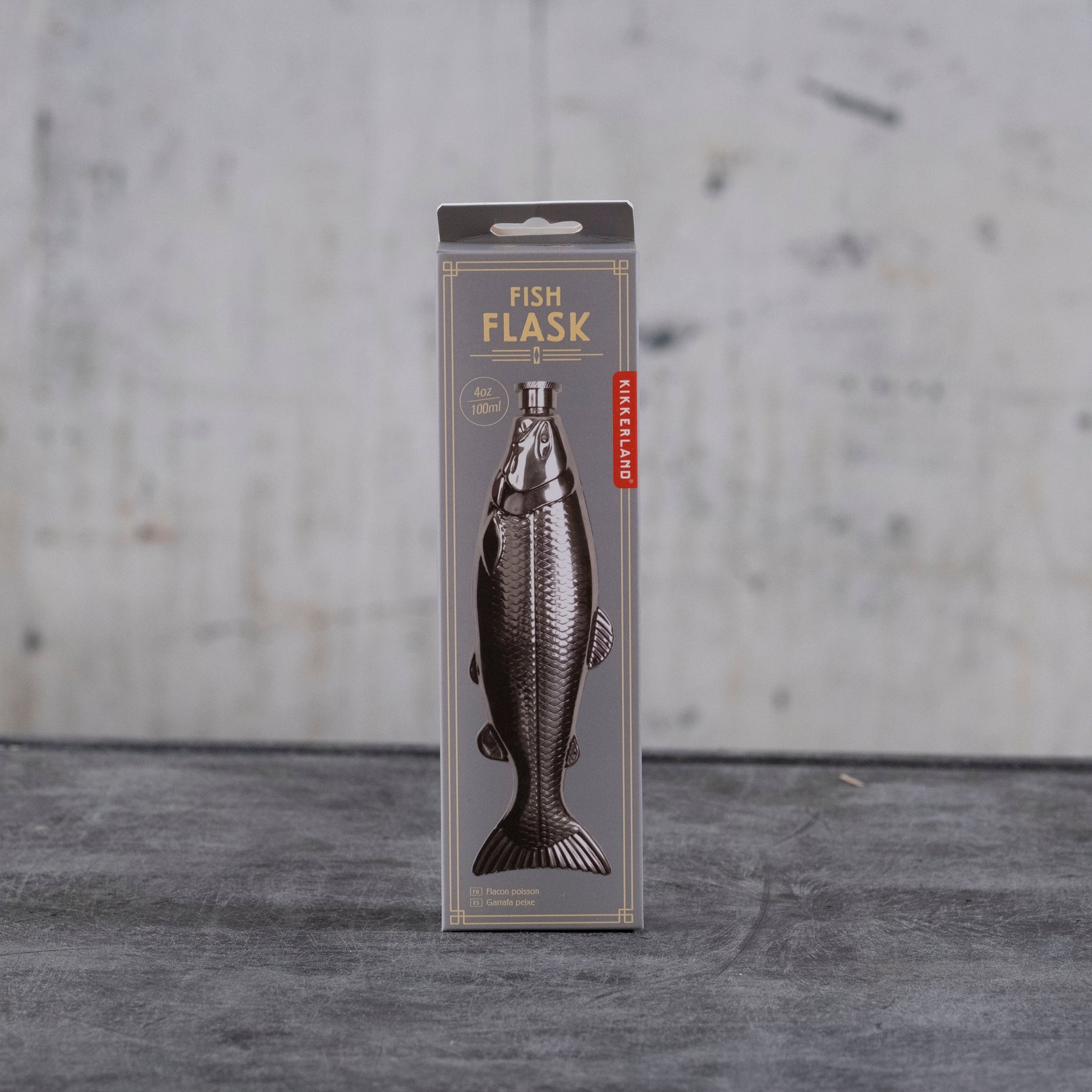 Fish Flask (4oz) – Norman Roscoe