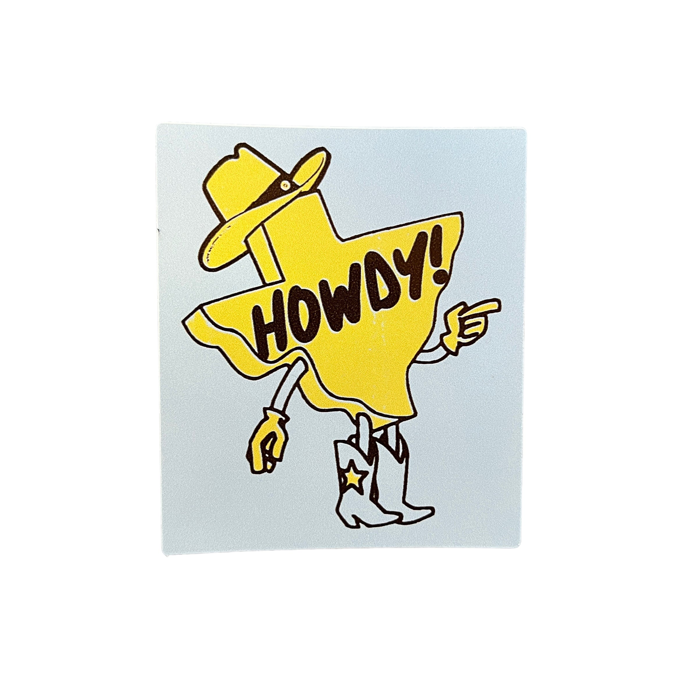 STICKER - Howdy – Norman Roscoe